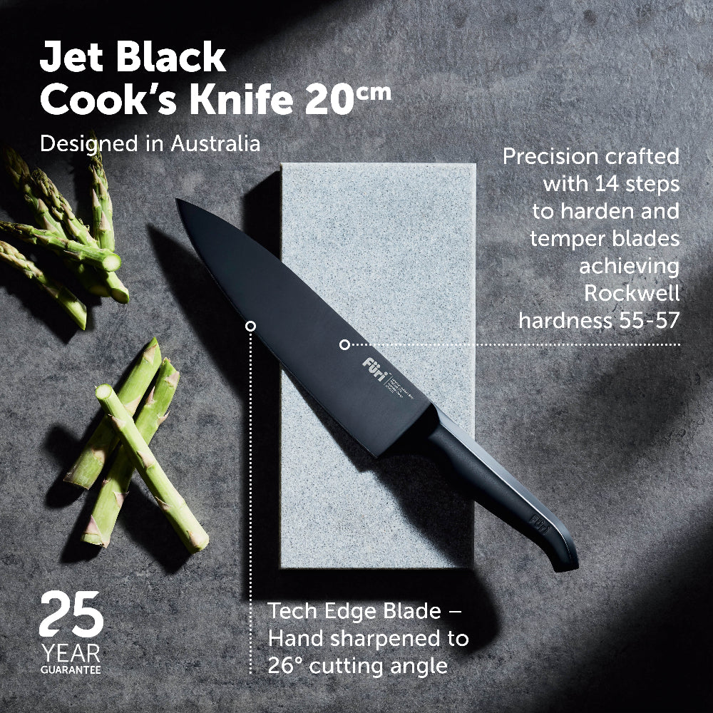 Jet Black Cook's Knife 20cm – Furi